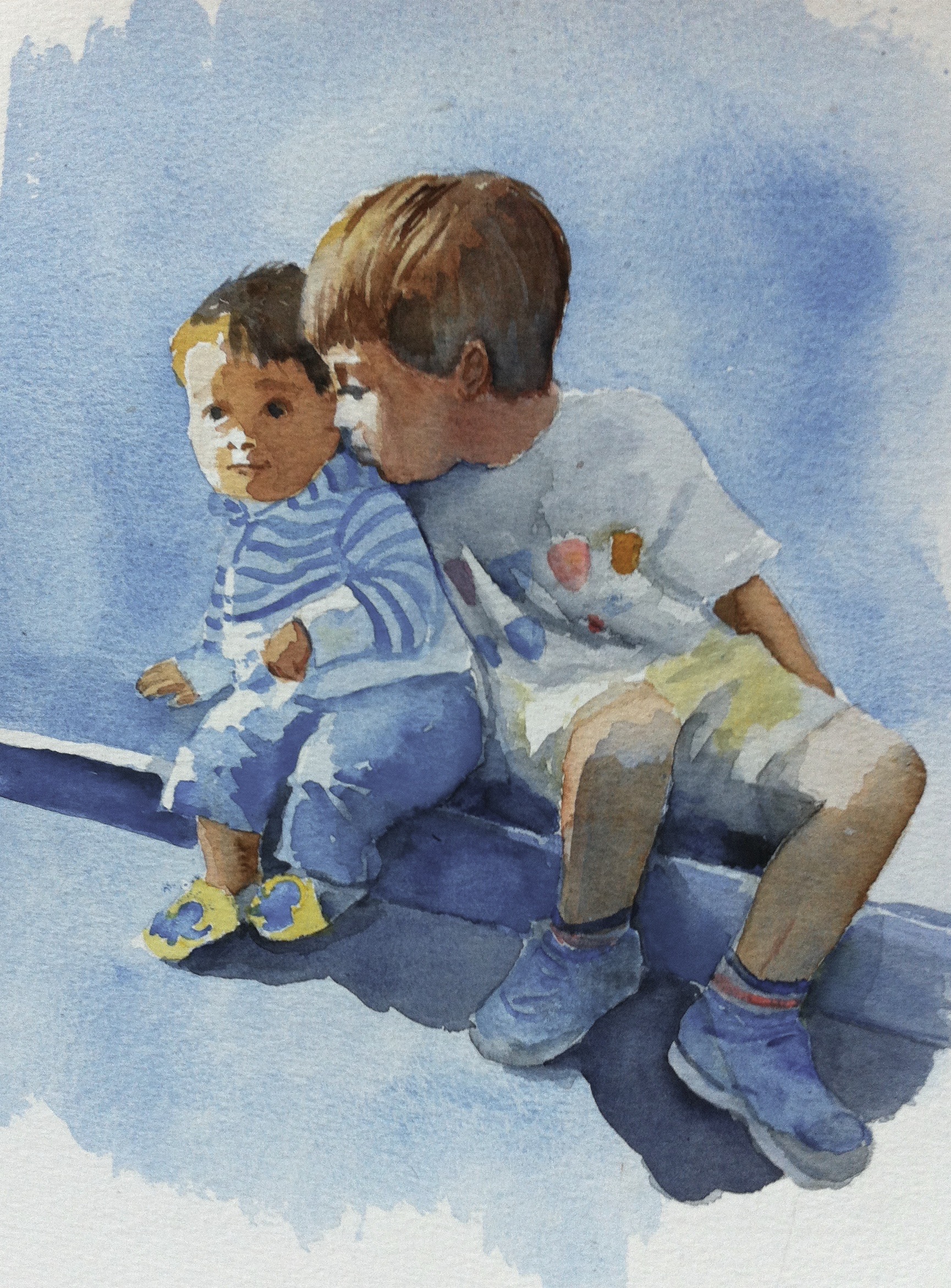 Two Little Boys – Rosanne Awbrey — Heart to Art
